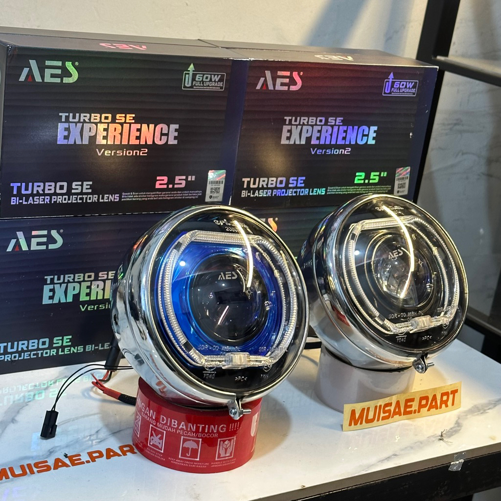 Jual LAMPU CB125 + BILLED AES TURBO EXPERIENSE. AES GEN 2,VINXY P45 ...