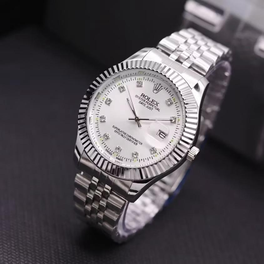 Jual am Tangan Rolex Pria Rantai Include Box Rolex & Baterai Cadangan ...