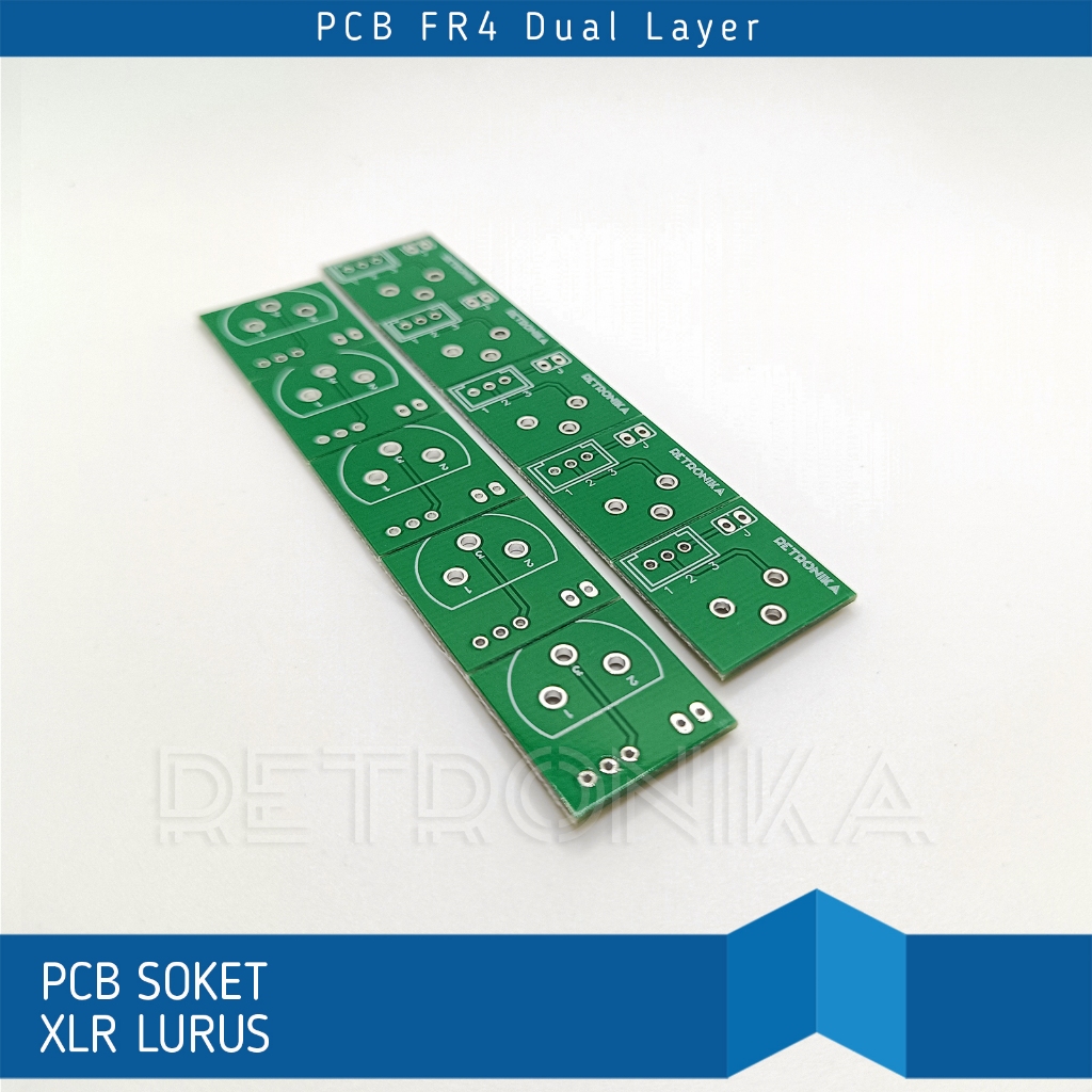 Jual PCB Soket XLR Lurus - Dual Layer | Shopee Indonesia