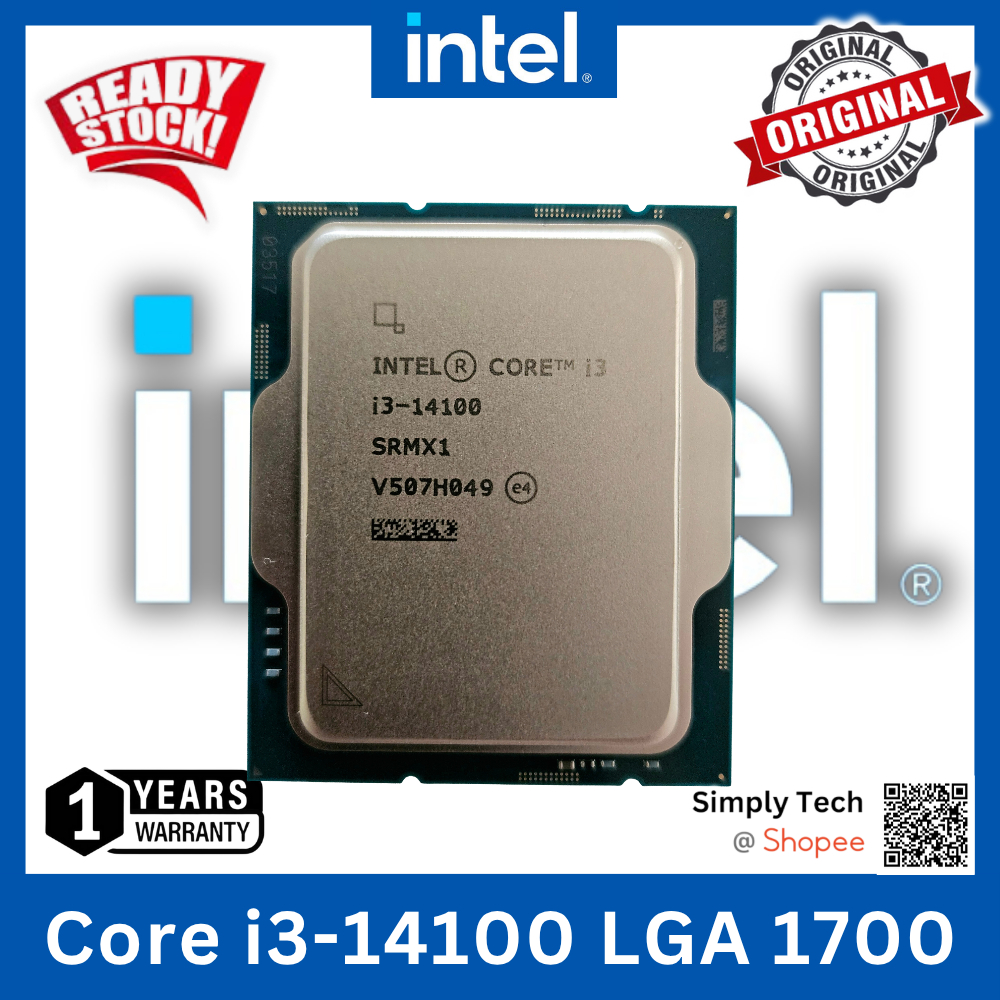 Jual Processor Intel Core i3 14100 Tray 4.70GHz Socket LGA 1700 i3 ...