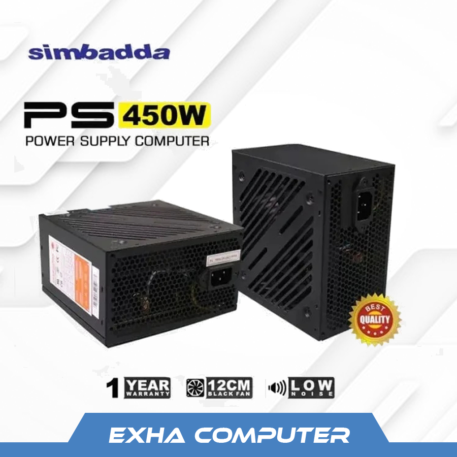 Jual Power Supply Battleground Simbadda 450W ATX PSU | Shopee Indonesia
