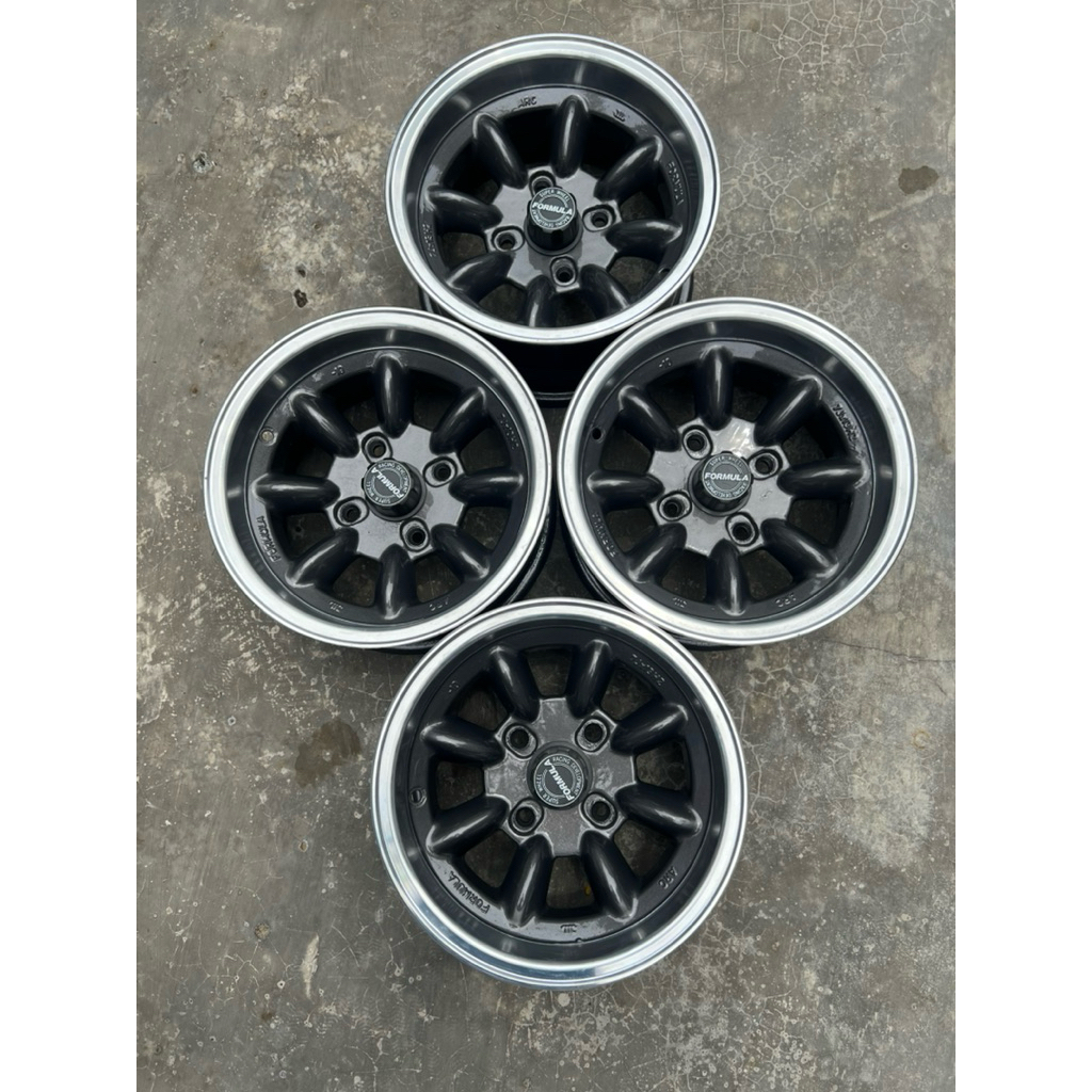 Jual Velg formula Ring 13 r13 pcd 114 L 7 et -10 langka ( rare ...