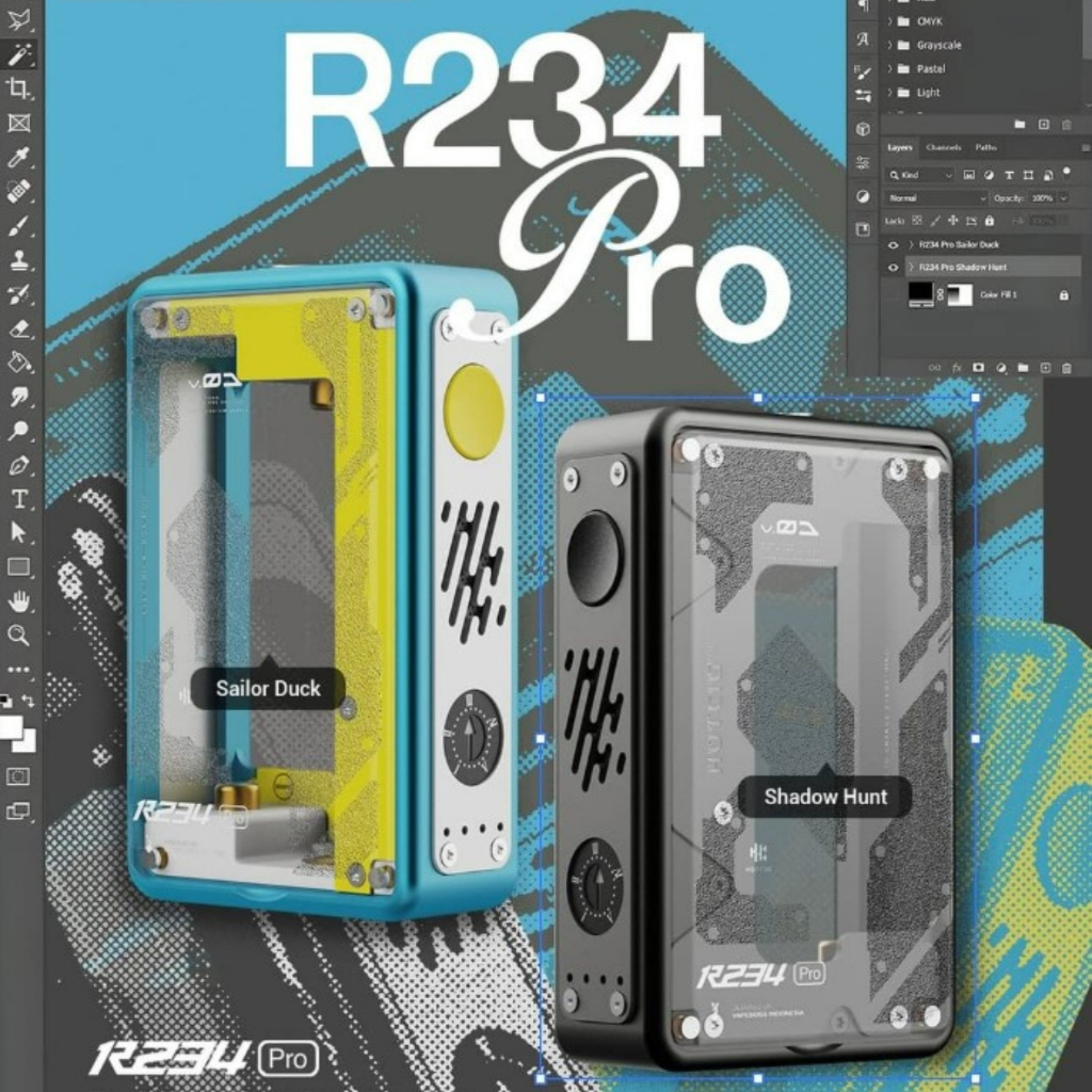 Jual Hotcig R234 Pro Box Mod 100% Authentic by Hotcig x Vape Boss ...