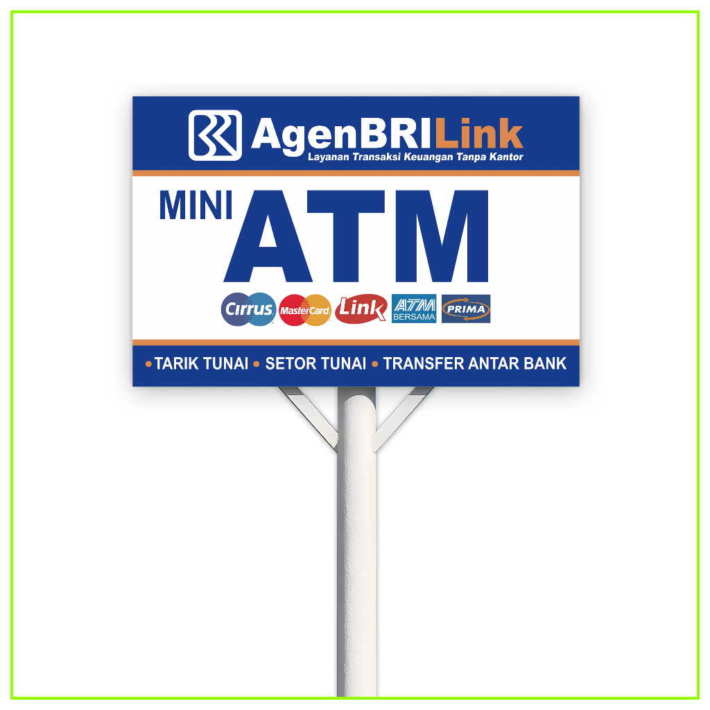 Jual Agen Brilink Pole Sign Papan Nama Jalan + Tiang Besi Fullset ...