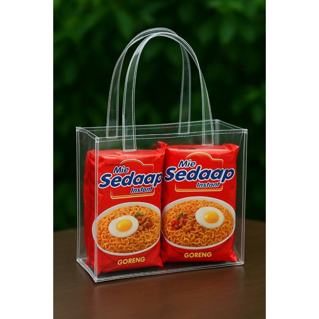 Jual TAS MIKA BENING / TRANSPARANT BAG TOTE BAG PVC /TAS TOTE PVC MIKA ...