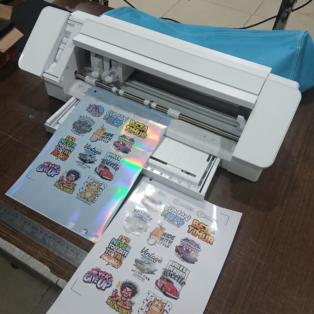 Jual Mesin Cutting Sticker Silhouette Cameo 4 Second Shopee Indonesia