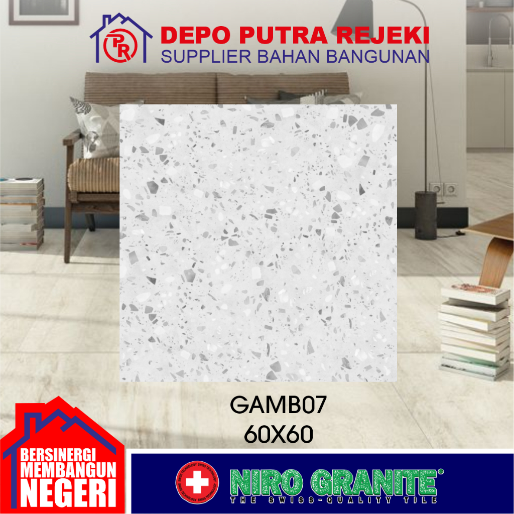 Jual Niro Granite - GAMB - Ambiente Polish - 60x60 | Shopee Indonesia