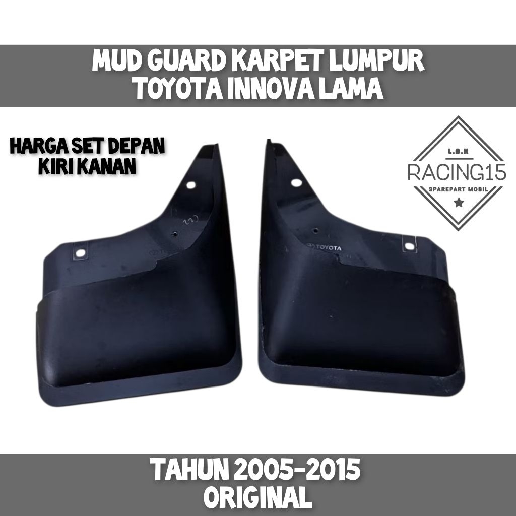 Jual Mud Guard Karpet Lumpur Toyota Innova lama Thn 2005-2015 Set ...