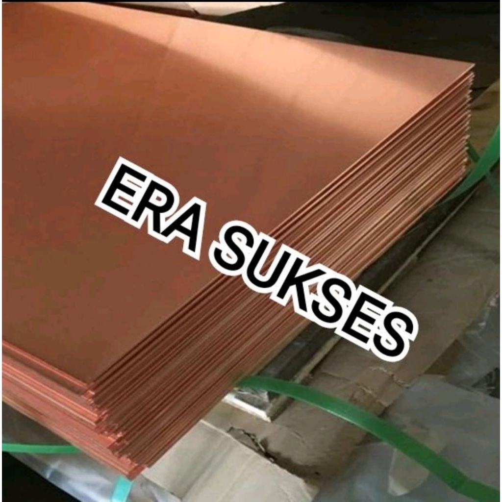 Jual plat tembaga asli copper sheet plate tebal 1mm x 36cm x 120cm ...