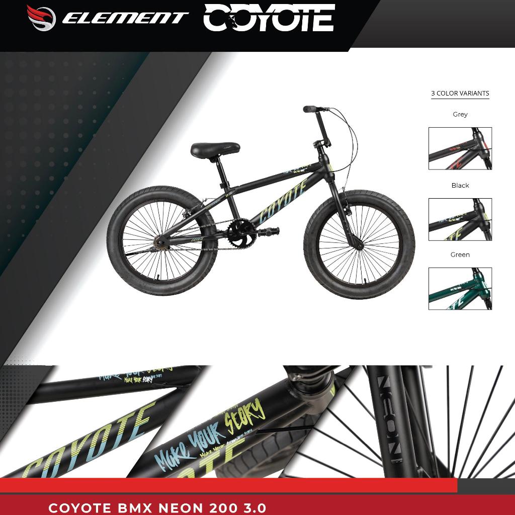 Jual ELEMENT COYOTE BMX NEON 200 & 200D ban 3.0 ukuran 20" Sepeda Anak ...