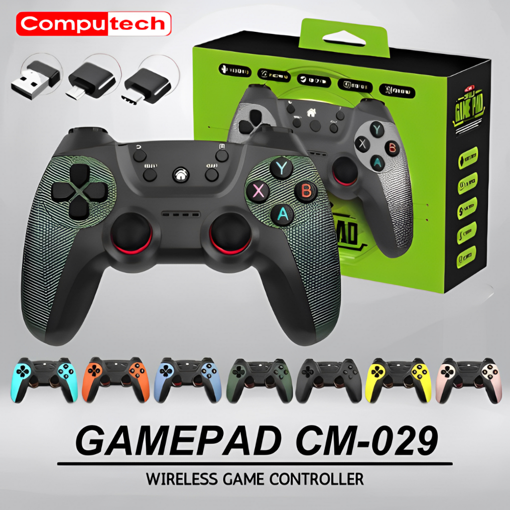Jual Gamepad Wireless Single CM-029 2.4G For Windows PC HP Android TV ...