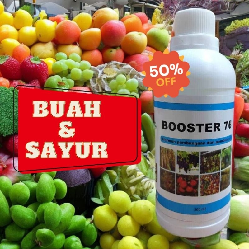 Jual Pupuk Booster 76 1 liter Pemicu Tanaman Berbuah Lebat - Dijamin ...