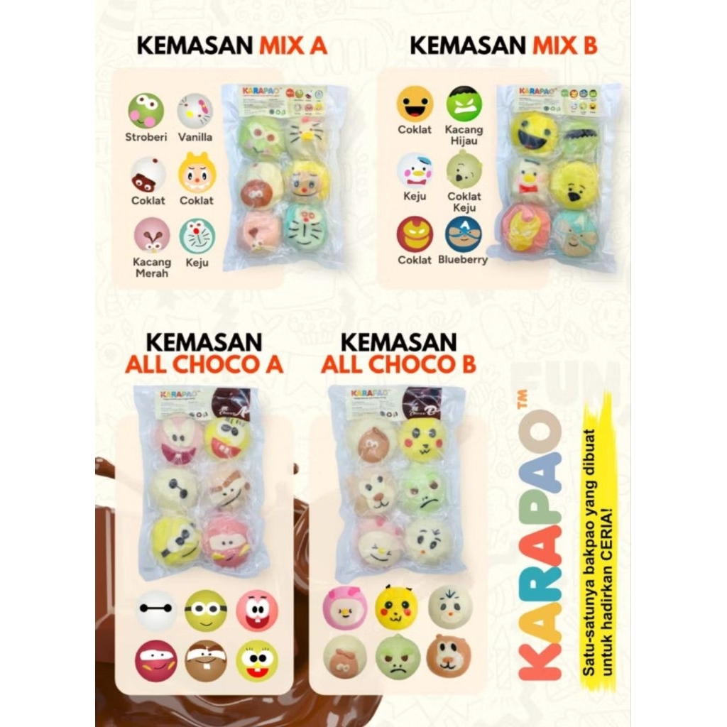 Jual Karapao - Bakpao Karakter Frozen | Shopee Indonesia