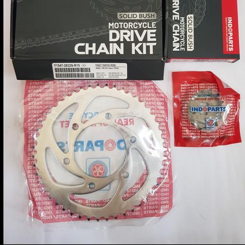 Jual Gear set indopart R15v3 xsr155 mt15 vixionR gir set indopart depan ...