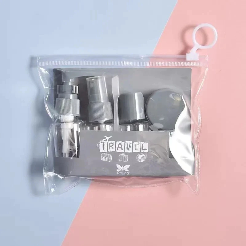 Jual MINI JAR MAKEUP BOTTLE TRAVEL SET BOTOL KOSMETIK TRAVEL 6 IN 1 ...