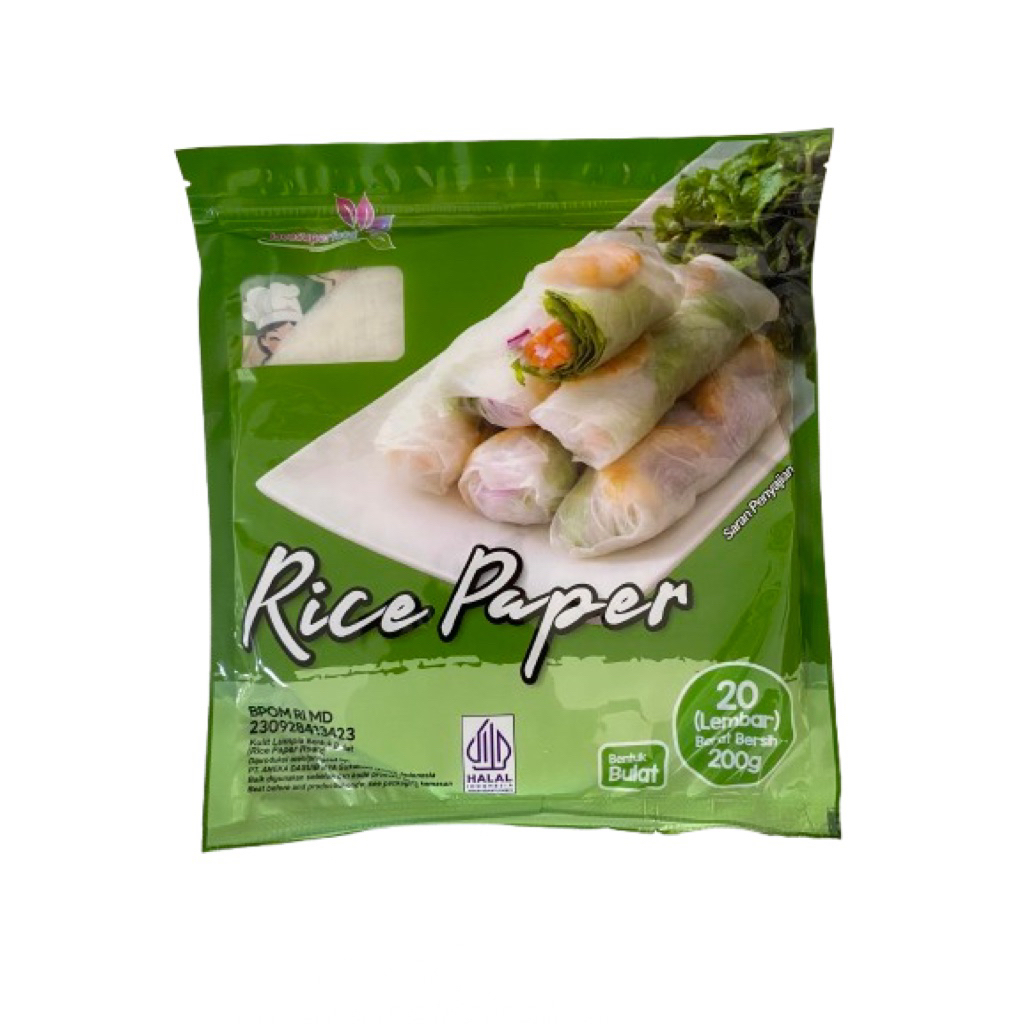 Jual Java Rice Paper Bulat isi 20 Lembar | Shopee Indonesia