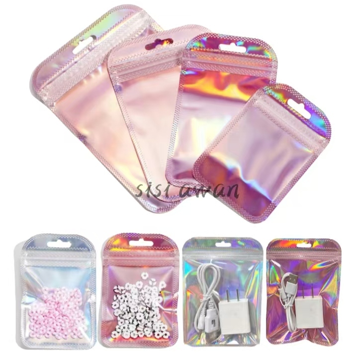 Jual 【10PCS】Plastik Ziplock Hologram| Plastik Klip Ziplock| Plastik OPP ...