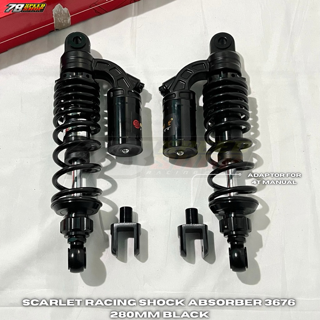 Jual Shockbreaker Shok Belakang Matic Bebek Universal Scarlet Racing ...