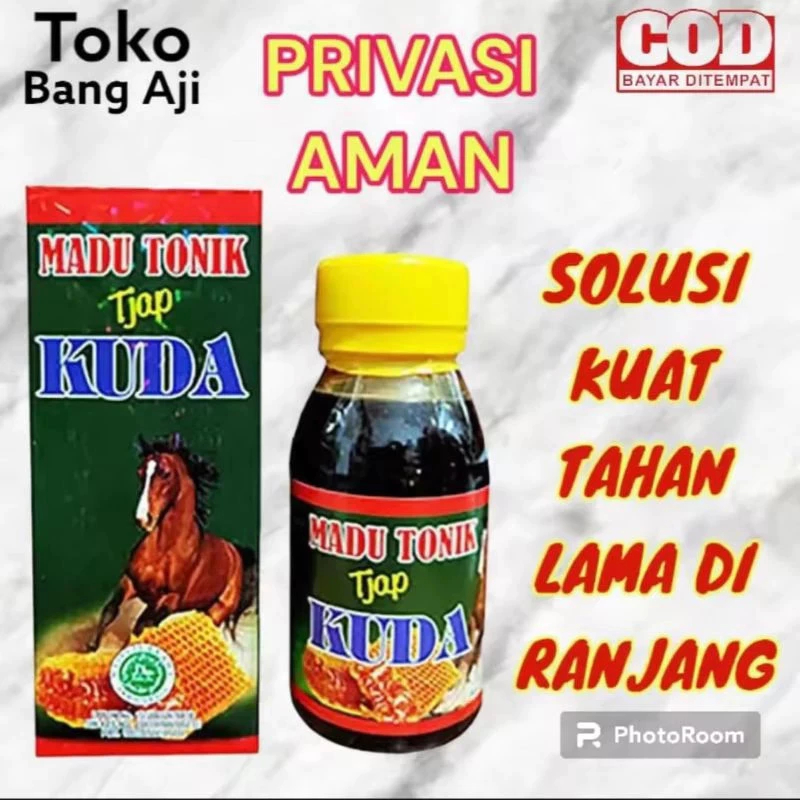 Jual Madu Pria Perkasa Super Tonik Asli Tjap Kuda | Madu tjap kuda Lama ...