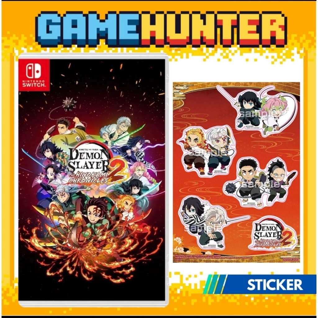 Jual Nintendo Switch Demon Slayer 2 Kimetsu no Yaiba The Hinokami ...