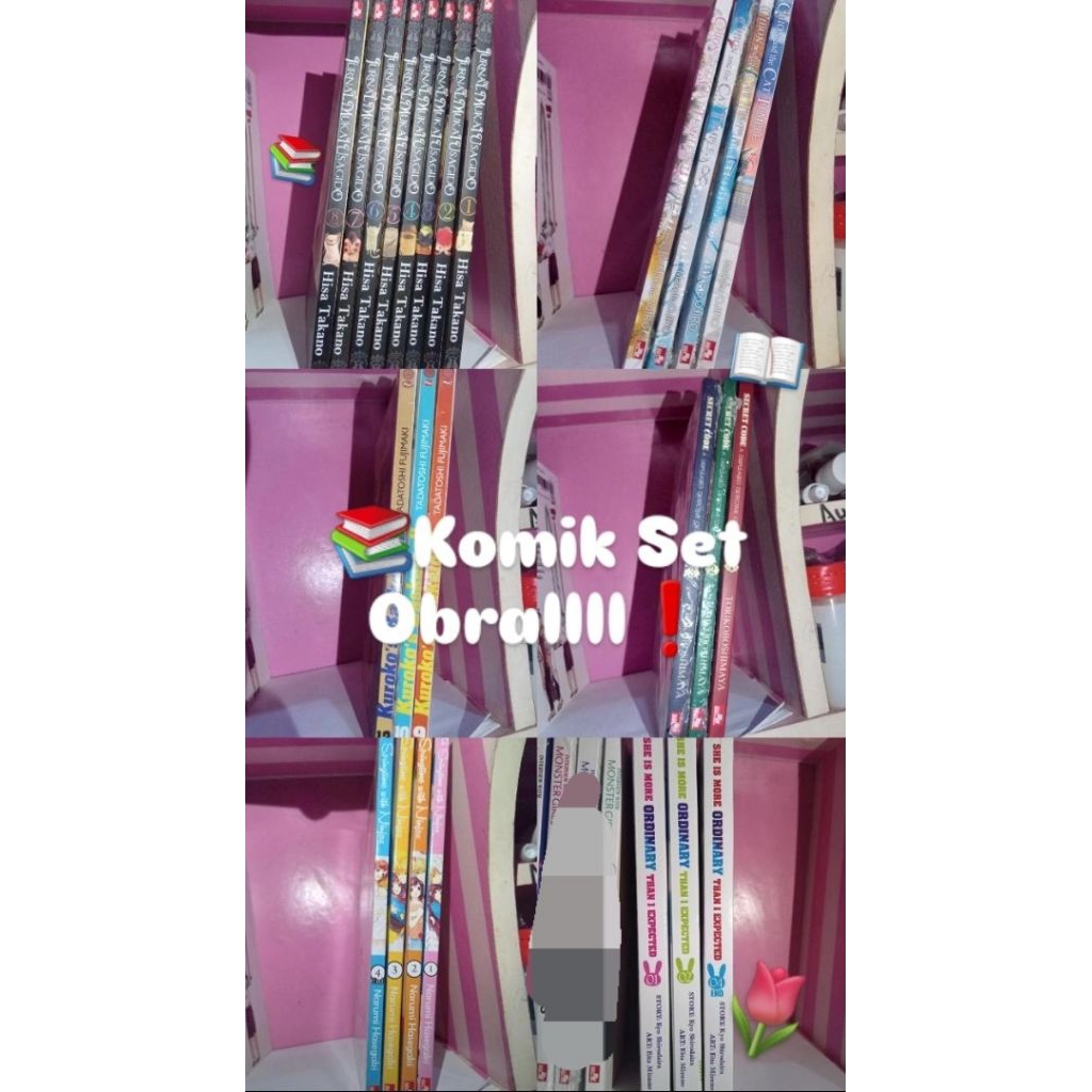 Jual [BACA DESKRIPSI] KOMIK SET OBRAL PRELOVED | Shopee Indonesia