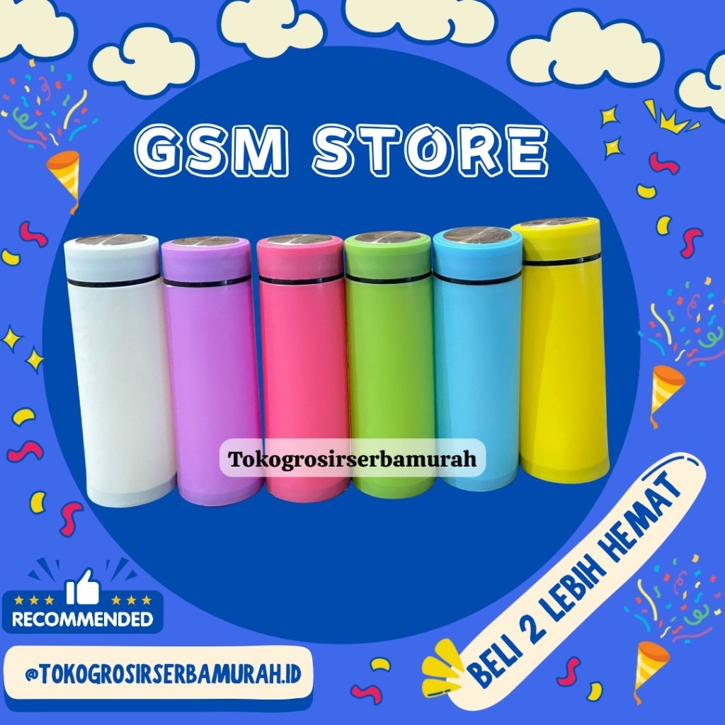 Jual Termurah Botol Minum Kaca Warna polos 400ml / six oup polos Beling ...