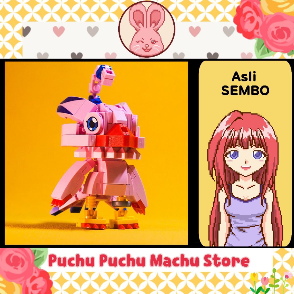 Jual SEMBO BLOCK DIGIMON Karakter BIYOMON Digimon Adventure (asli SEMBO ...
