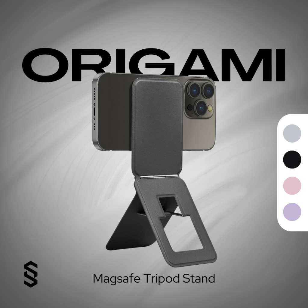 Jual SNAP & SNAP ORIGAMI Magnetic Magsafe Tripod Adjustable Phone Stand ...