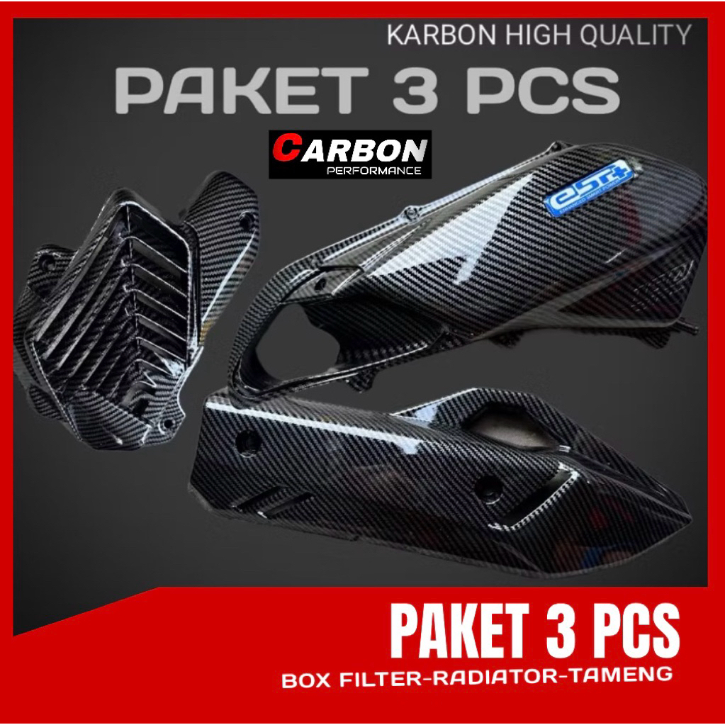 Jual PAKET CARBON PCX 160 3 PCS ️paket carbon pcx 160 3 pcs paket ...
