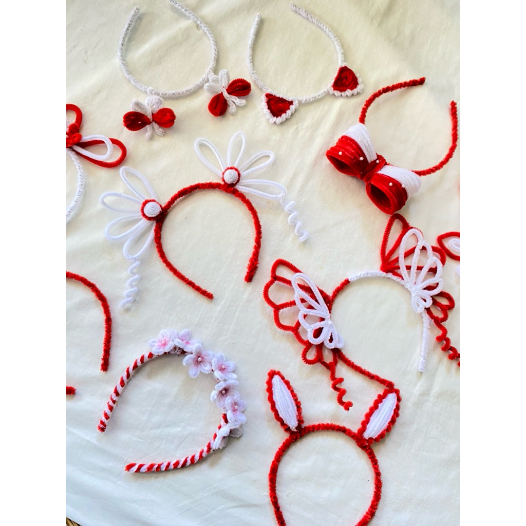 Jual Headband Merah Putih Anak & Dewasa – Bando Lucu untuk 17 Agustus ...