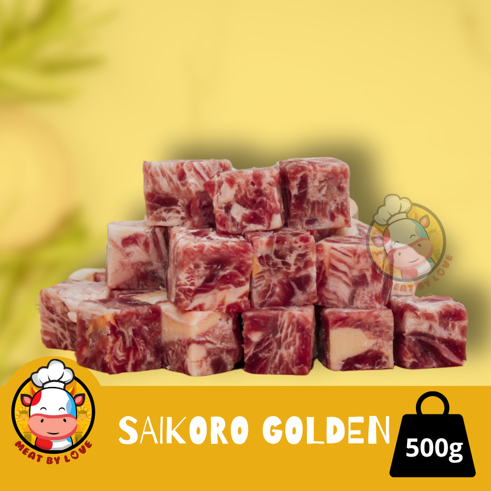 Jual Daging Sapi Saikoro Cube Golden 500gr | Shopee Indonesia