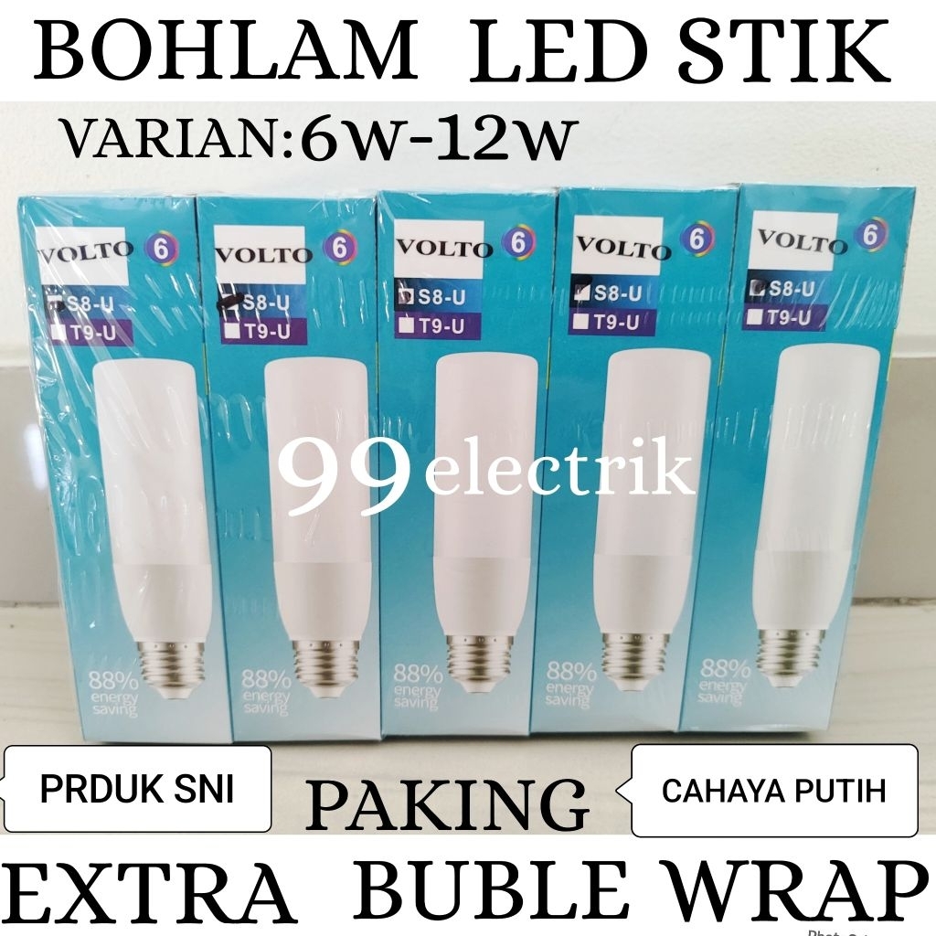 Jual BOHLAM LED STIK / LAMPU LED PLC VOLTO | Shopee Indonesia