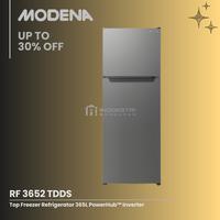 Jual Kulkas Modena RF 3652 TDDS / Modena Kulkas 2 Pintu Freezer Atas ...