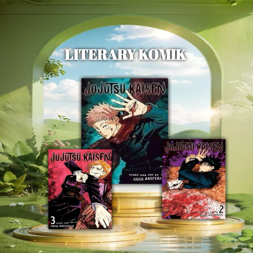 Jual Komik Manga Jujutsu Kaisen Vol. 1-6 by Gege Akutami Bahasa Indonesia | Shopee Indonesia