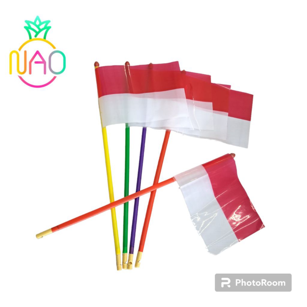Jual Bendera Stick Bendera Plastik Bendera Pluit Bendera Merah Putih ...
