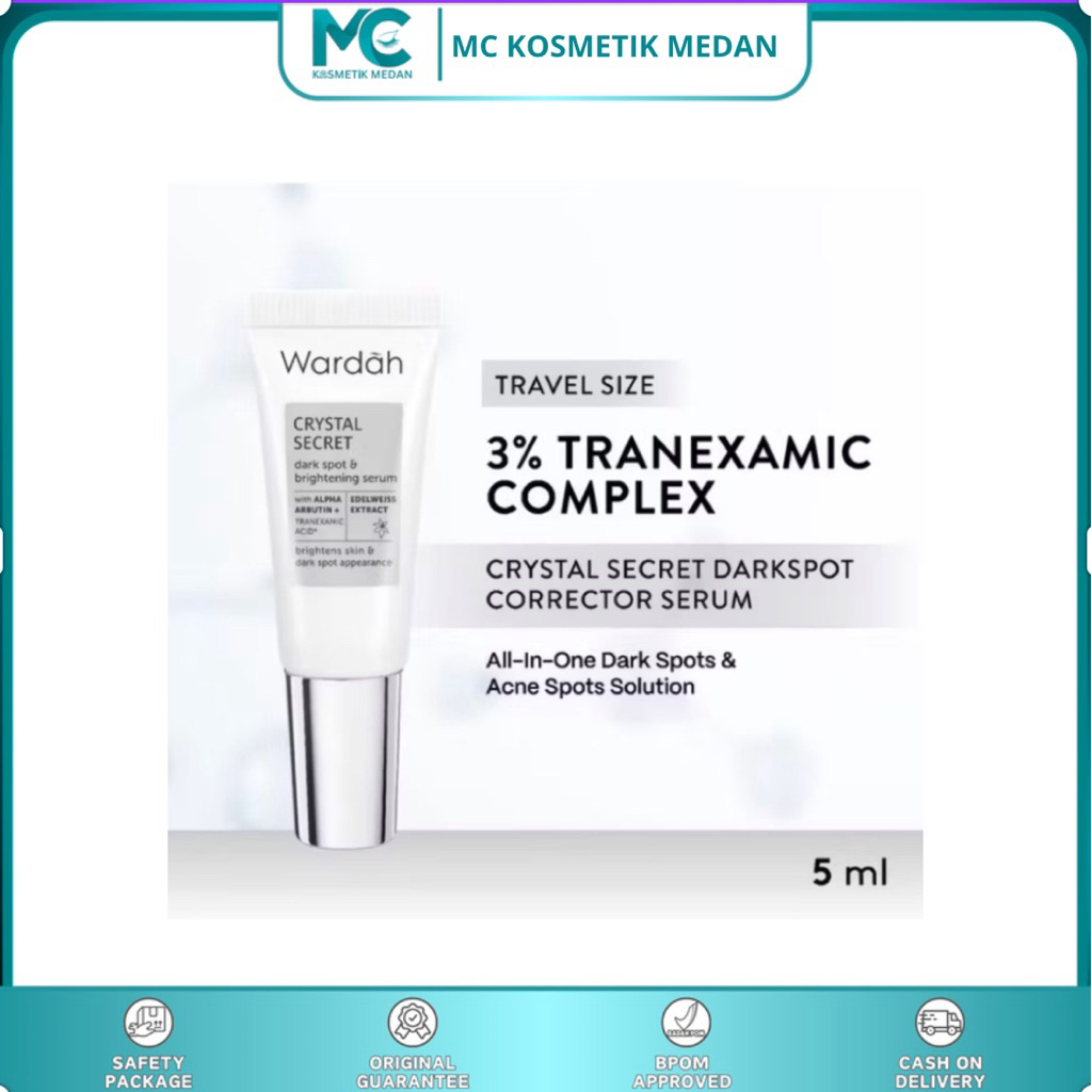 Jual Wardah-Crystal Secret 3% Tranexamic Complex α-Arbutin Dark Spot ...