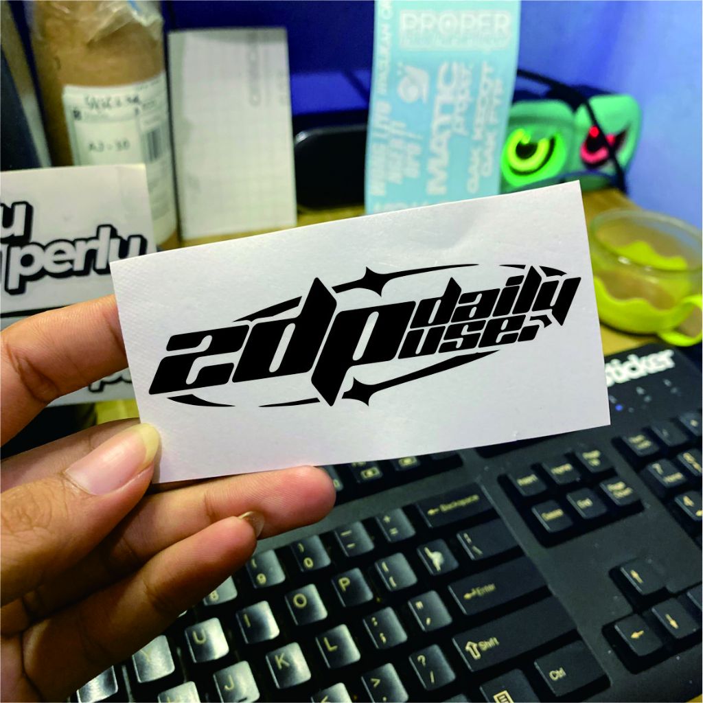 Jual STICKER CUTTING 2DP DAILY USE - stiker motor stiker mobil stiker ...