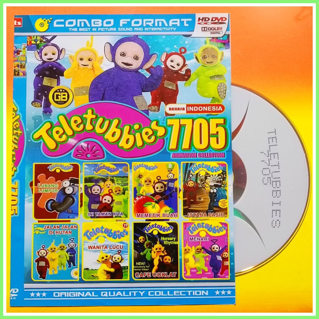 Jual Kaset Film Kartun Anak Koleksi Teletubbies Vol.7705 Edisi ...