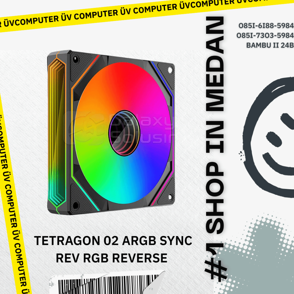 Jual Fan Casing PC Komputer | VenomRX Venom RX TETRAGON 02 ARGB SYNC ...