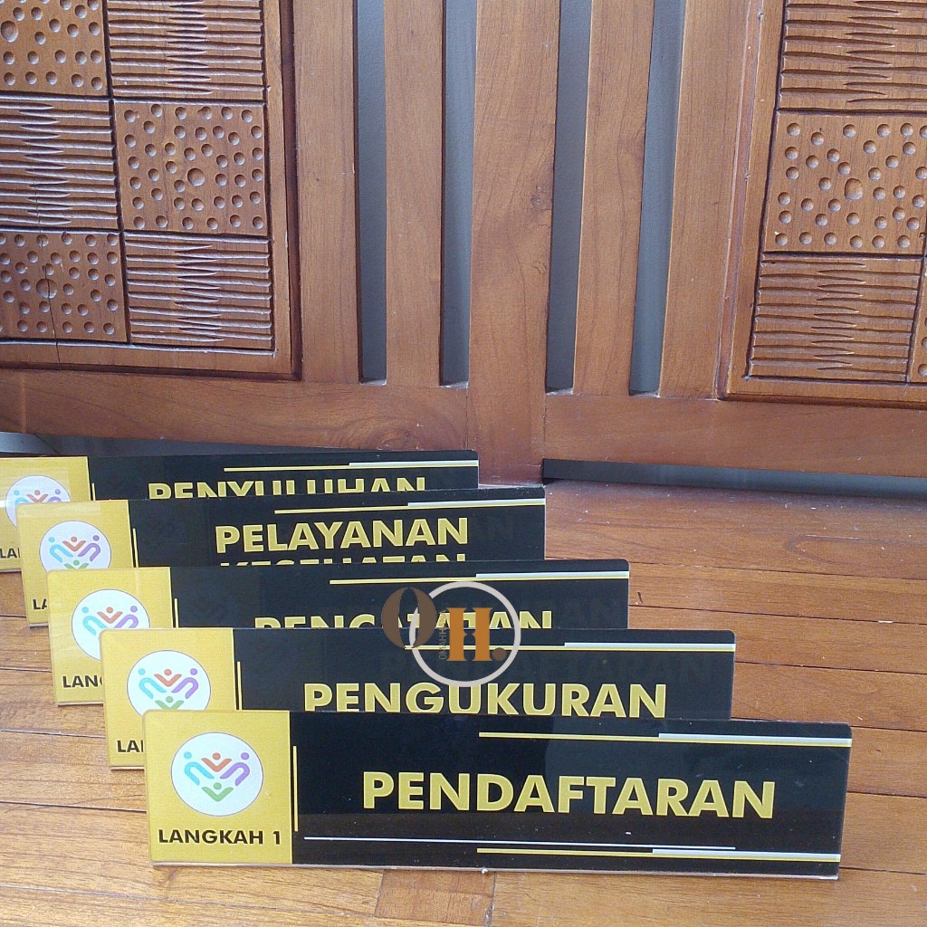 Jual Akrilik Meja Posyandu - Kader Posyandu - Urutan Pelayanan Posyandu ...