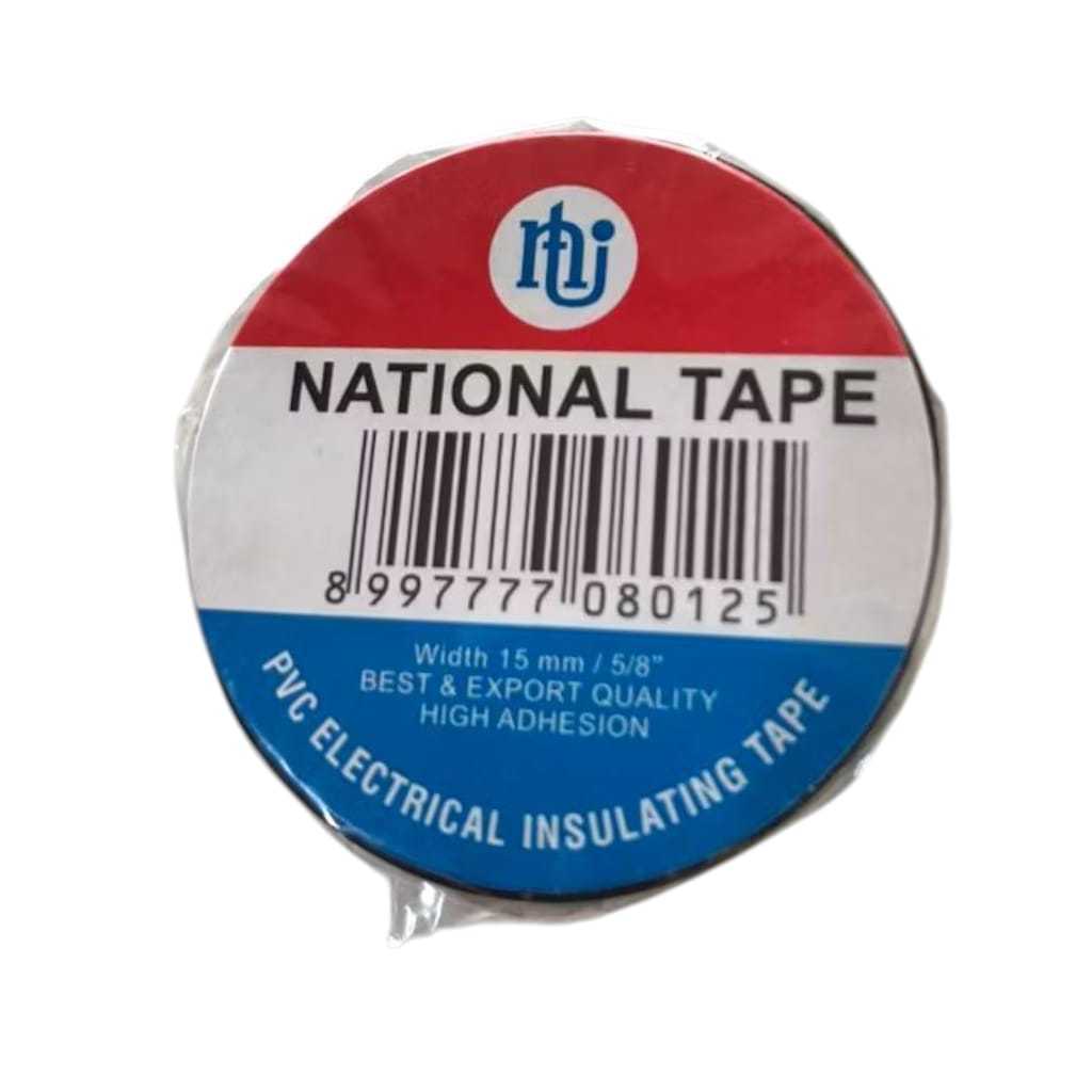 Jual National Tape PVC Electrical Insulating Tape / National Tape 15 mm ...