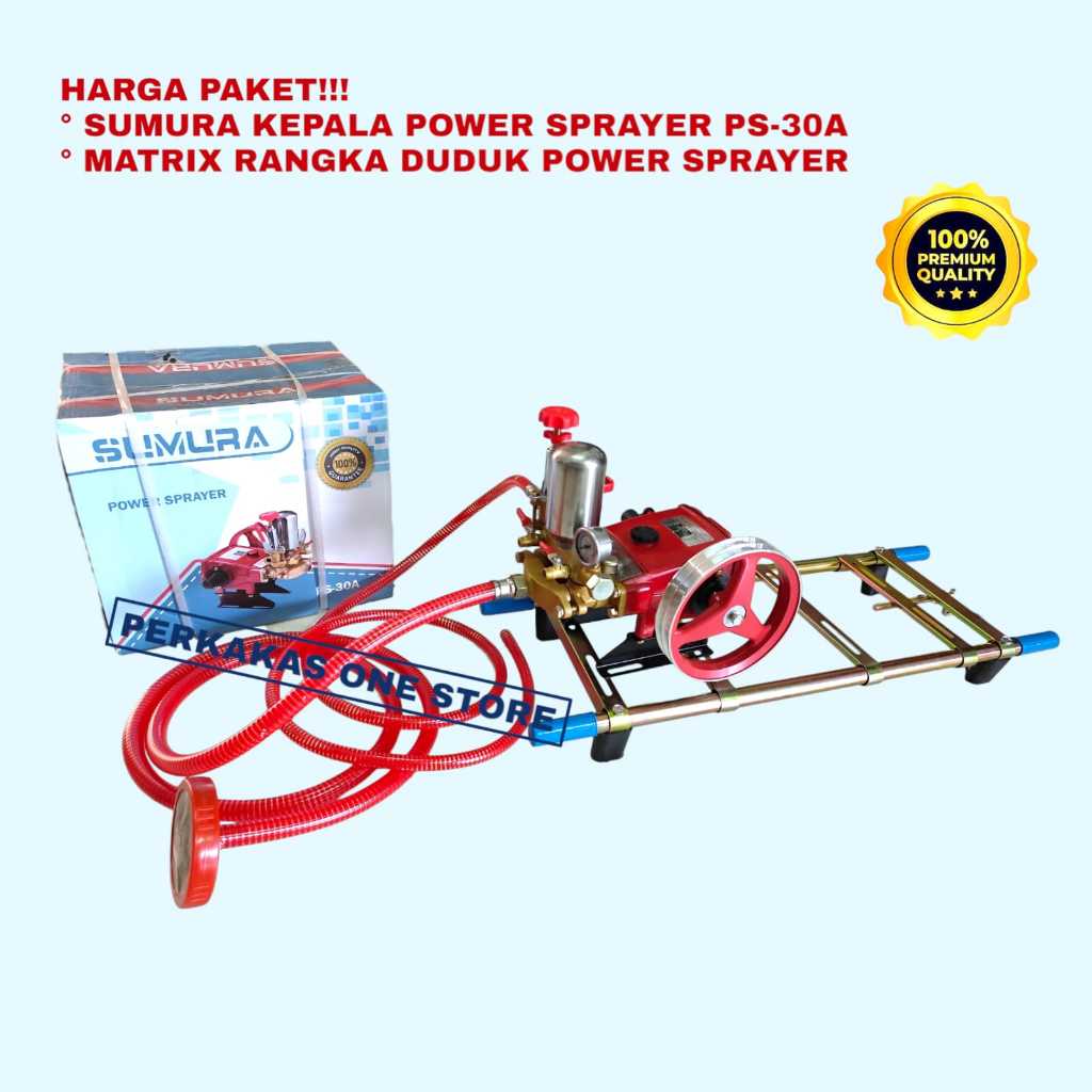 Jual NEW!!! PAKET SUMURA Power Sprayer Kepala Mesin Cuci Steam Motor ...