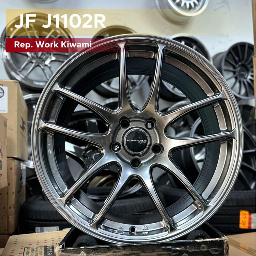 Jual velg racing WORK CRKAI R18 LEBAR 9 PCD 5X114,3 velg mobil r18 velg ...
