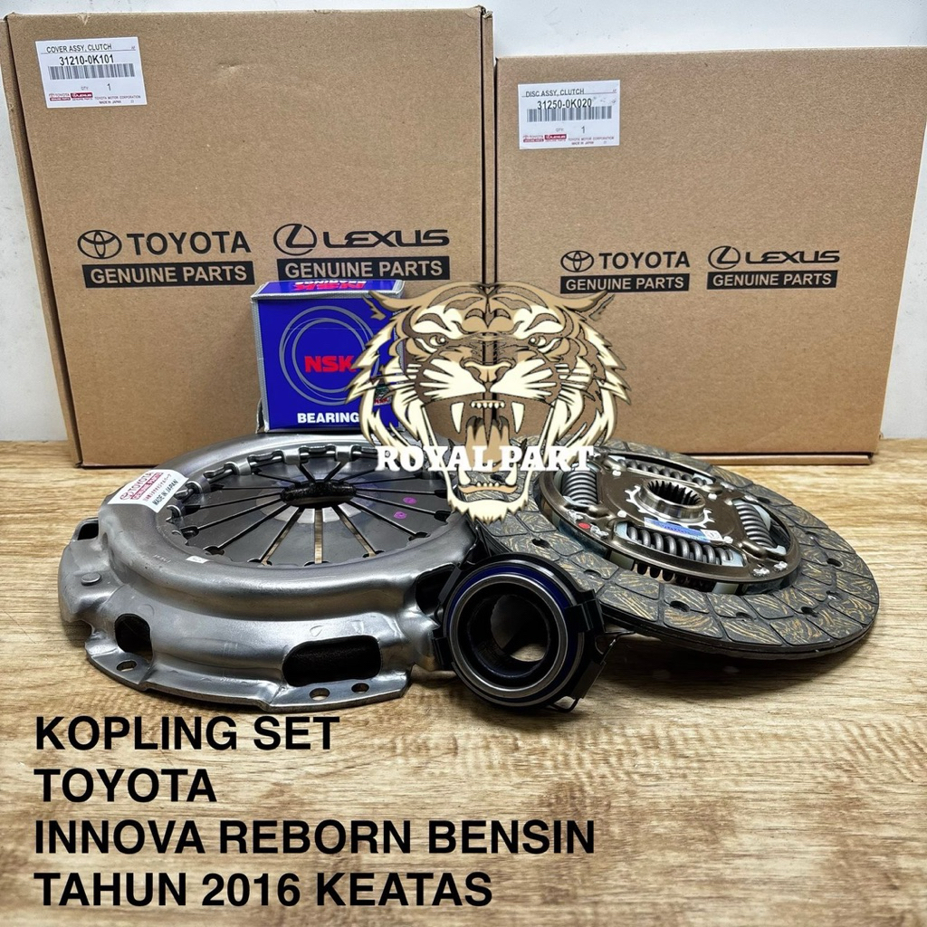 Jual KOPLING SET TOYOTA INNOVA REBORN BENSIN ( TAHUN 2016 KE ATAS ...