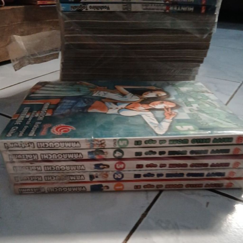 Jual komik happy hello work atage 21 1-5 tamat kondisi bagus | Shopee ...