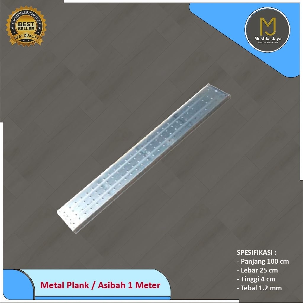 Jual Metal Plank Asiba Papan Scaffolding - Panjang 1 Meter | Shopee ...