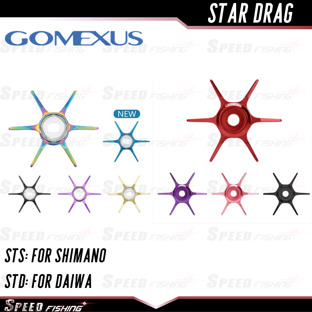 Jual Gomexus DIY Aluminum Star Drag for Shimano Daiwa Reel | Shopee ...