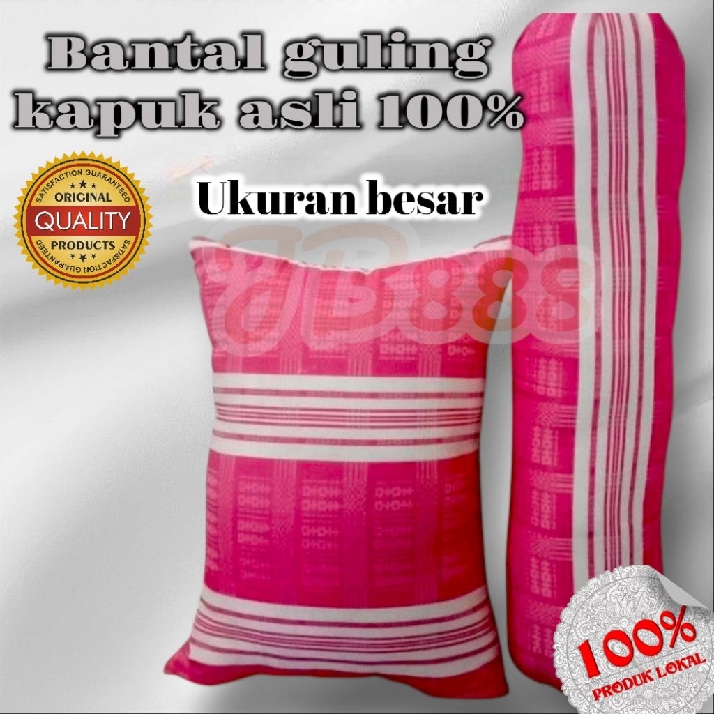 Jual Bantal kapuk asli 100℅ | bantal guling isi kapuk randu_isi full ...