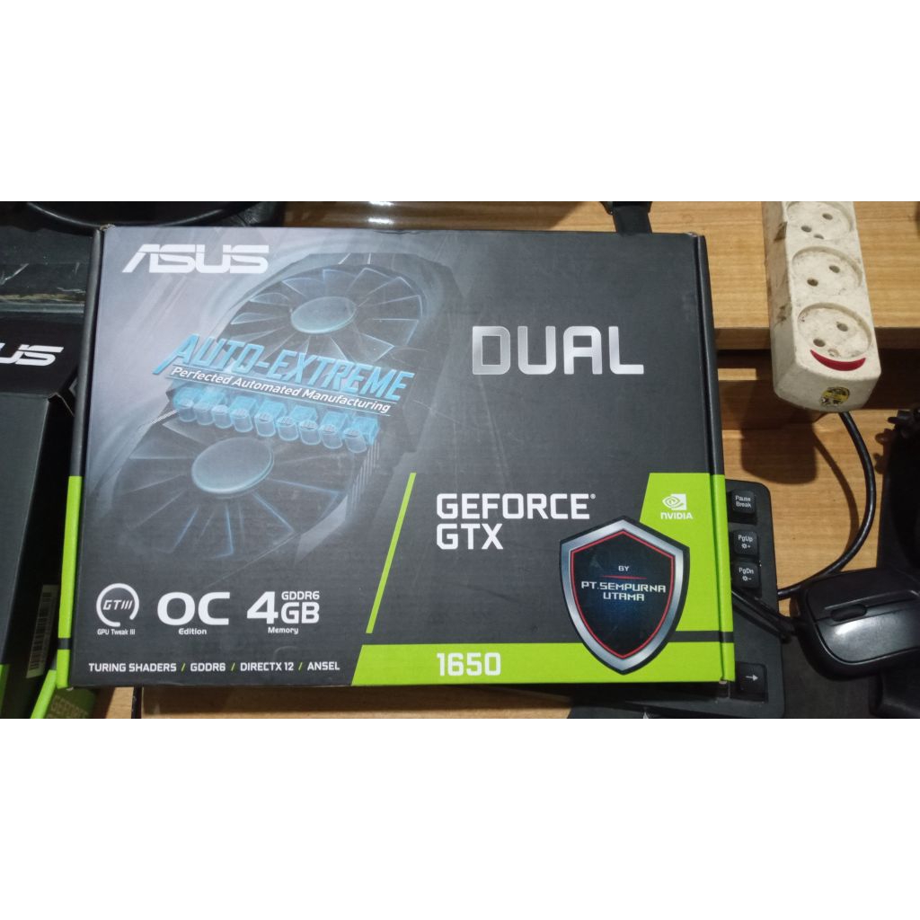 Jual VGA | Asus GeForce GTX 1650 4GB DDR6-P EVO - Dual OC Edition | GTX ...