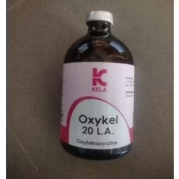 Jual Oxykel 20 LA inj. 100 ml ED Mei 2025 - antibiotik oxytetracycline ...